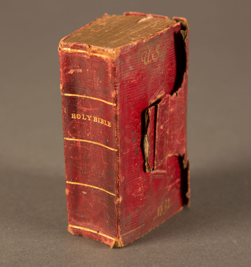 Silver-plated Spanish Colonial Bible and Bible stand – Pamplin Collection