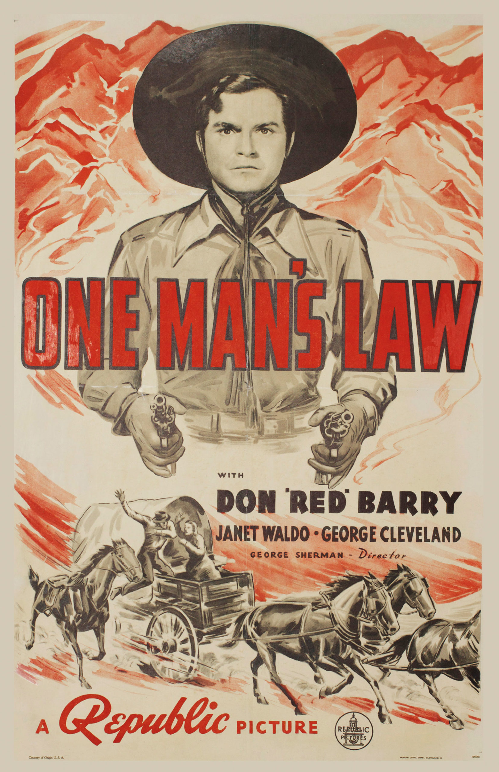 One Man’s Law (1940) – Pamplin Collection